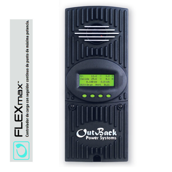 Regulador Maximizador Outback FLEXmax 60 MPPT | TeknoSolar.com