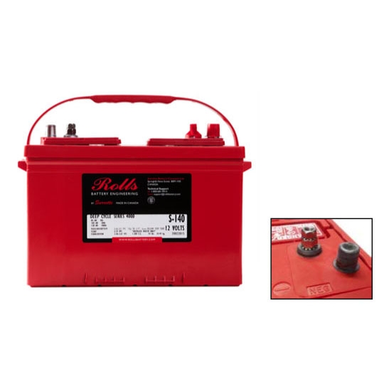 Batería Rolls S-140 140A 12V | TeknoSolar.com