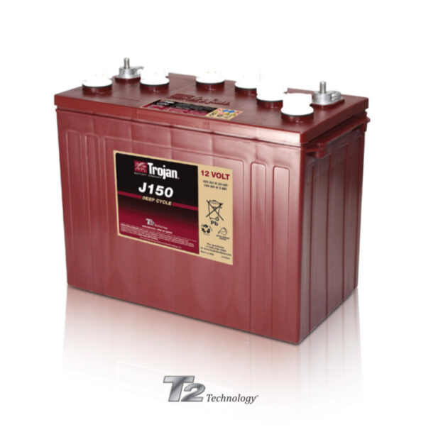 Batería Trojan J150 166A 12V | TeknoSolar.com