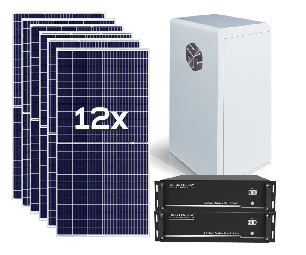 Kit Solar 15kWh/dia con SunBox Series 5 de 5kW | TeknoSolar.com