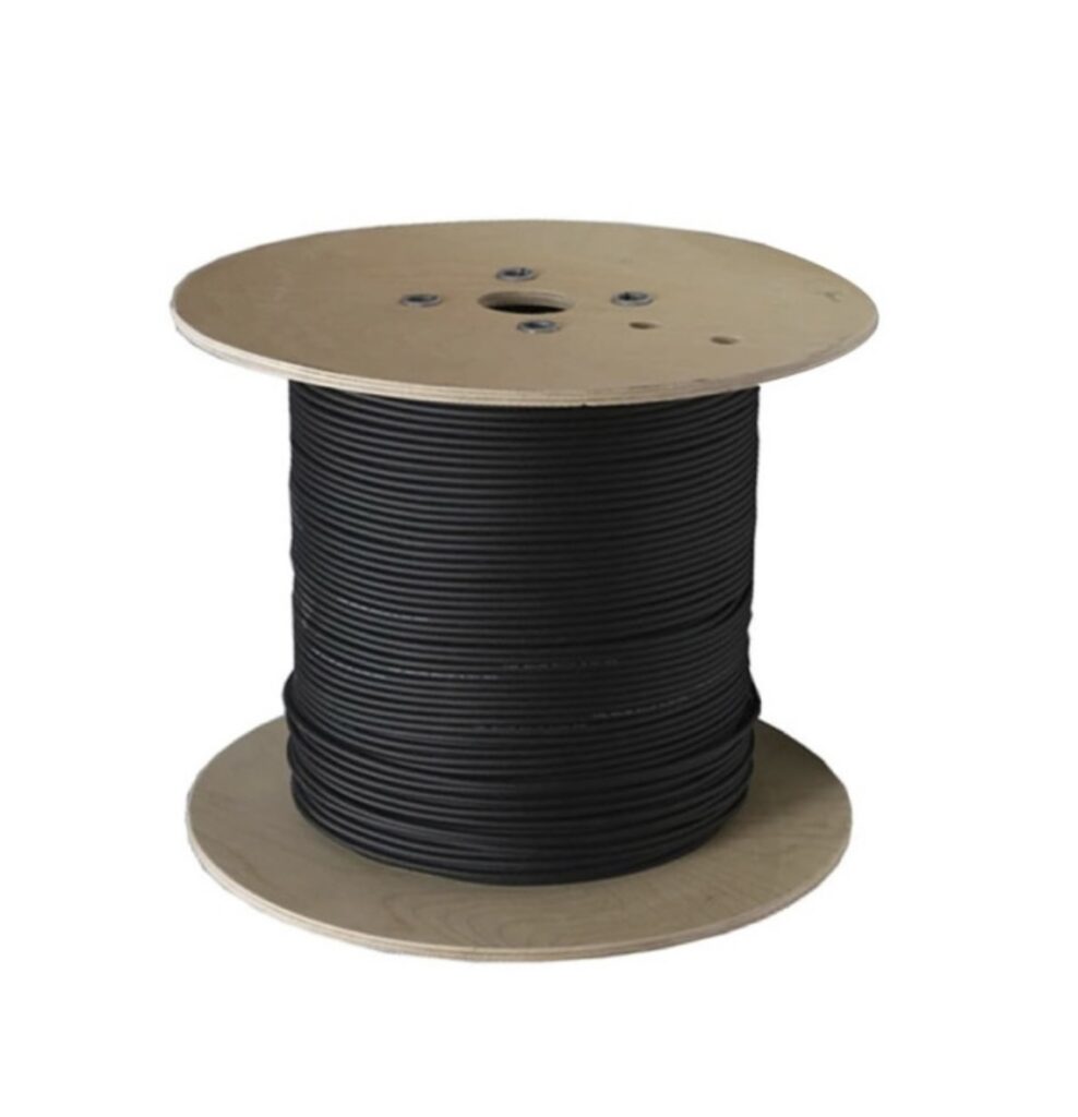 Cable Solar 1x6mm2 Negro 100m HIS SOL H1Z2Z2-K | TeknoSolar.com